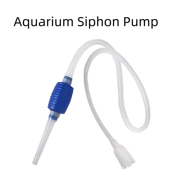 Aquarium Fish Tank Vacuum Water Change Pump Tool Siphon Gravel - TikTok ...