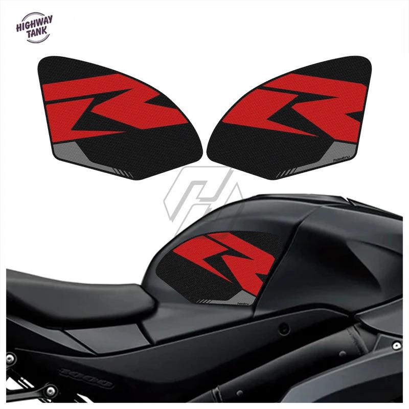 Motorcycle Side tank pad protector knee anti-slip mats for Suzuki ...