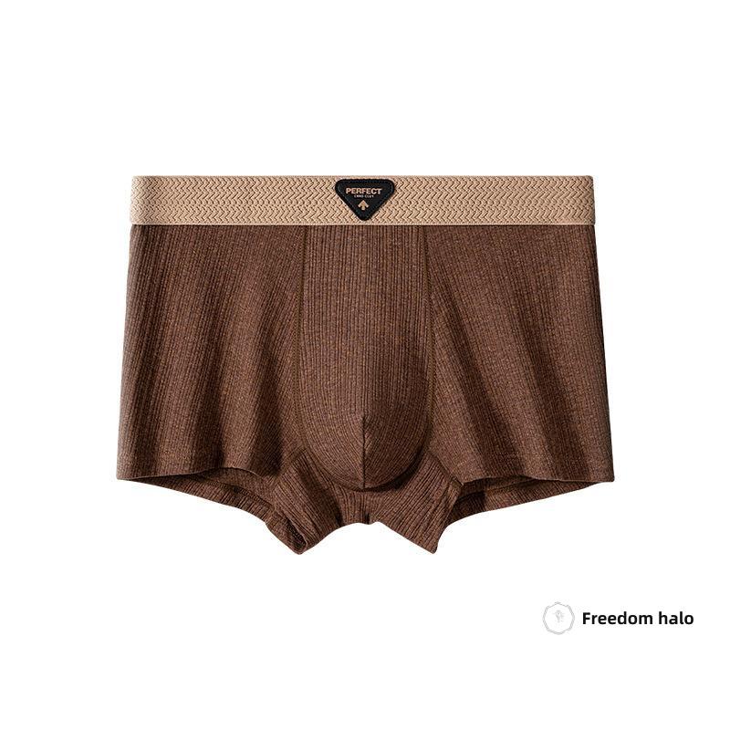 [Set 4 Keping] Seluar Dalam Lelaki Boxer Longgar Kapas Bernafas ...