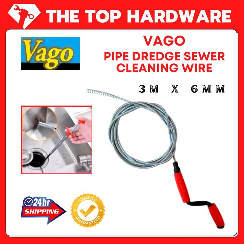 *READY STOCK* VAGO PIPE SPRING DREDGE SINK BASIN CLEANER PUNCHER ...