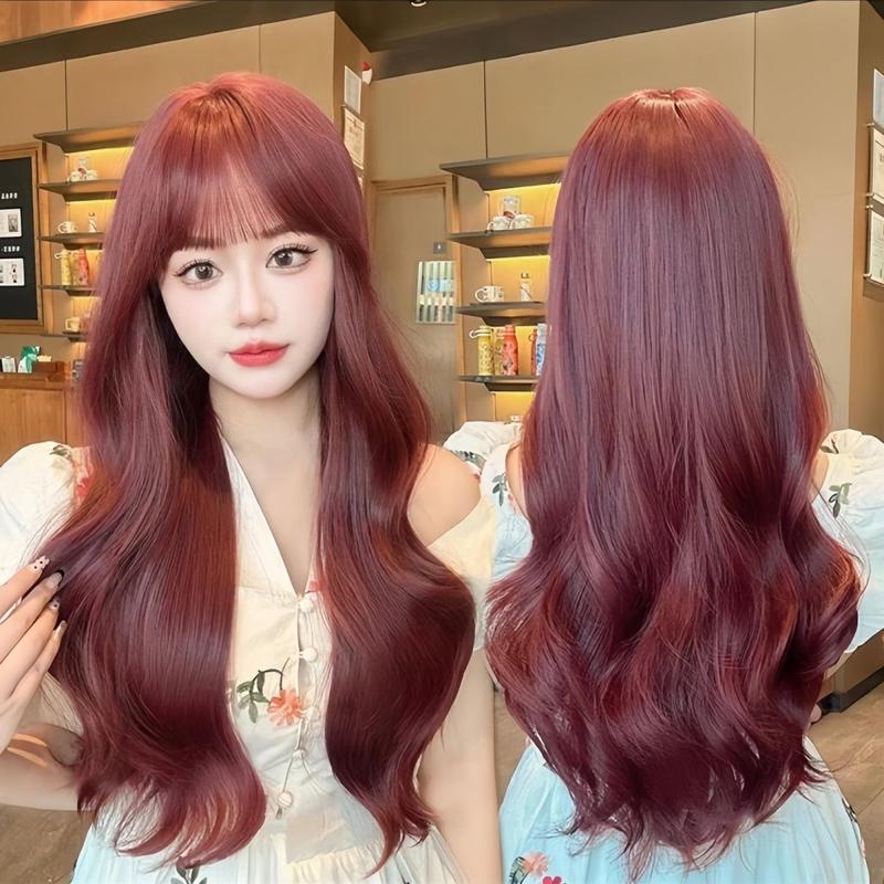 Rambut Palsu untuk Wanita, Gaya Selebriti Internet, Rambut Kerinting ...