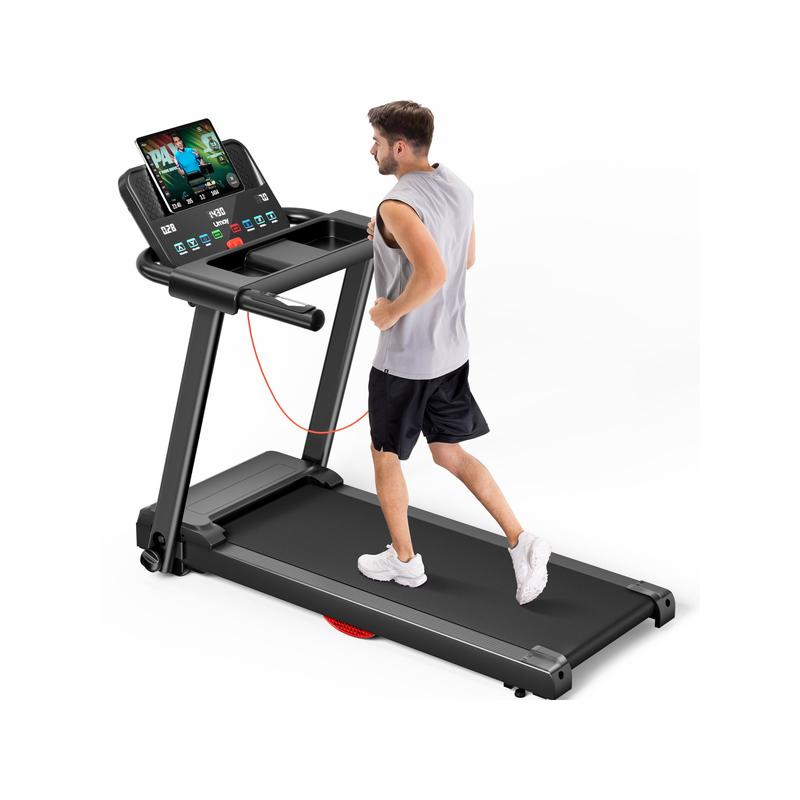 UMAY Treadmills For Home, 2.5HP Quiet Brushless Folding Treadmill ...