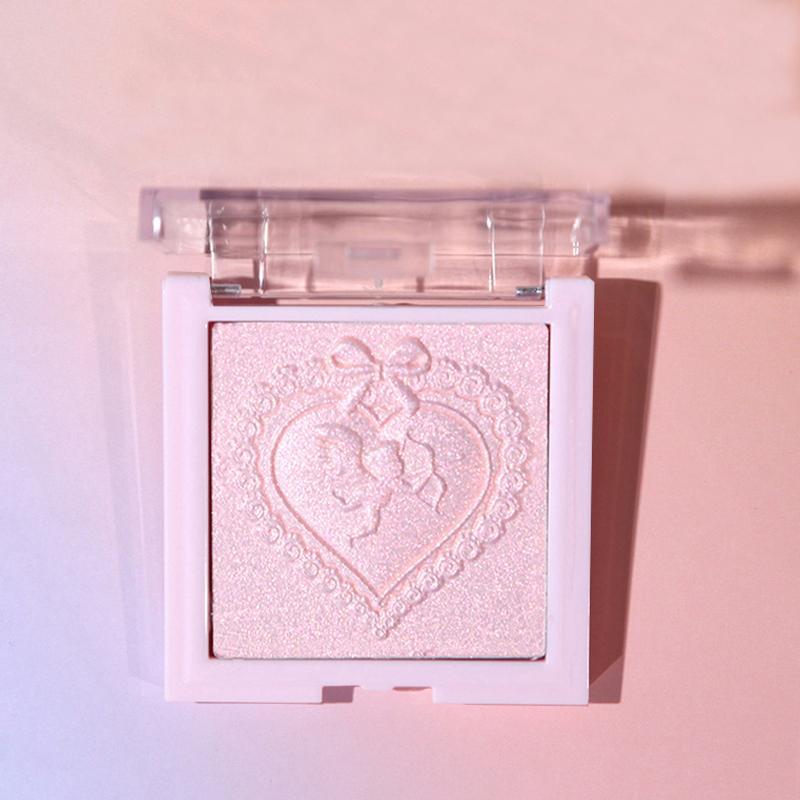 Heart Shaped Highlighter Palette, Shimmering Highlighter Powder ...