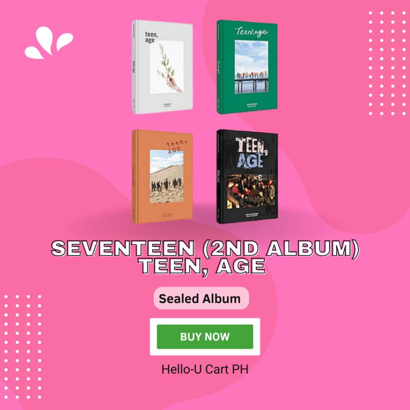 SEVENTEEN - Teen, Age Album Sealed Onhand SVT - TikTok Shop Philippines