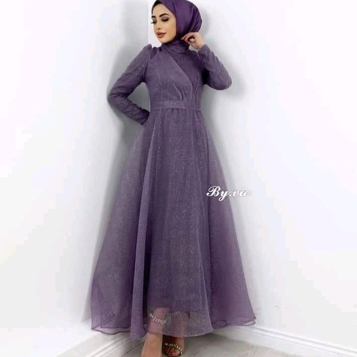 TERBARU DRESS ORGANZA CRISTAL Gamis Kondangan - Shop | Tokopedia