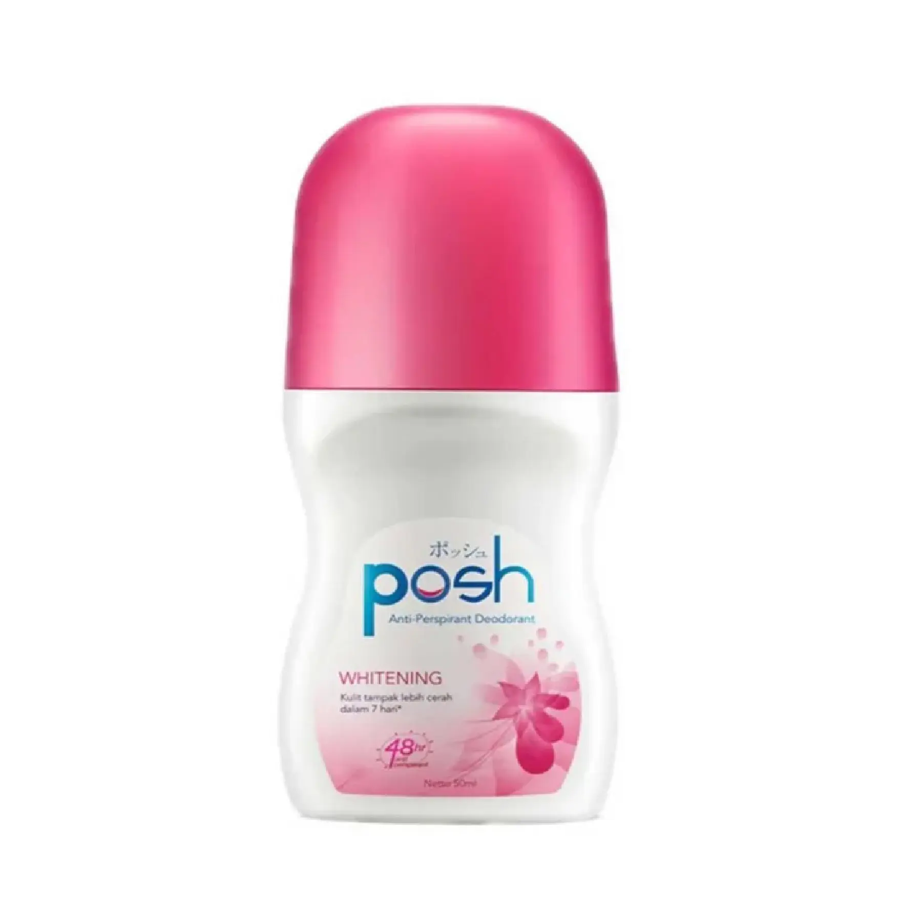 Posh Deodorant Roll On Anti Stain/ Whitening/ Charcoal 50ml - Pencegah ...