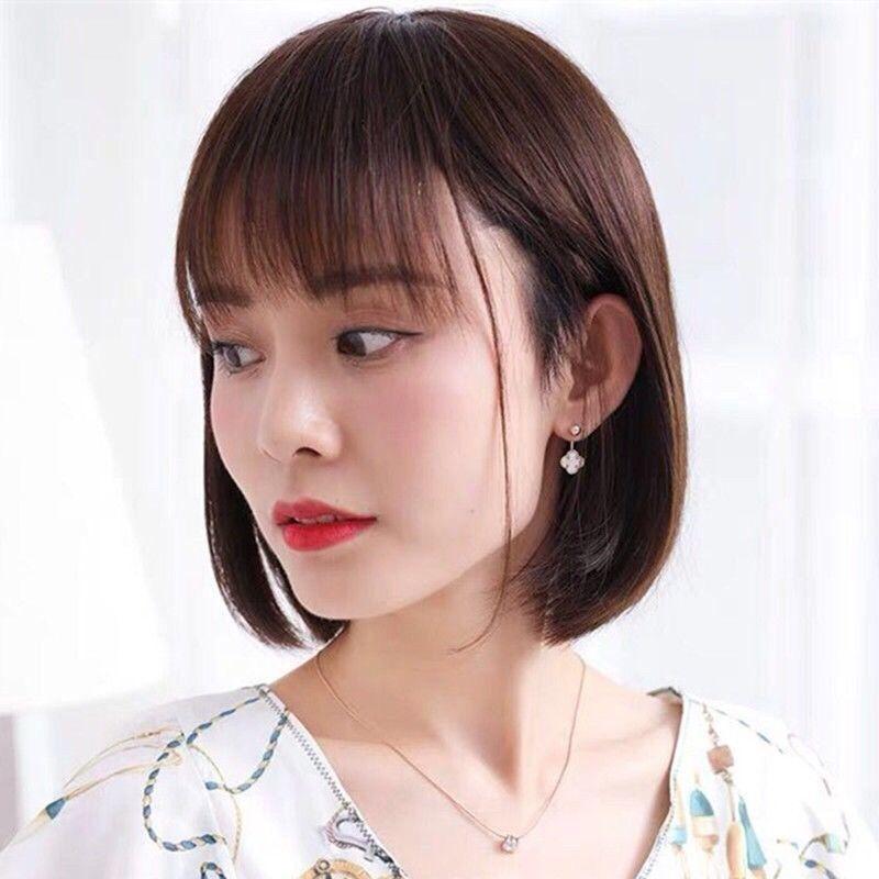 Wig for women,full head wigs,Korean style wigs,Wig Women's Short ...