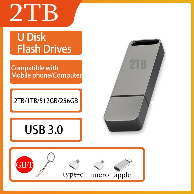 Pemacu Denyar USB Tulen,Kapasiti Besar, U Disk, Tersedia dalam 512GB ...