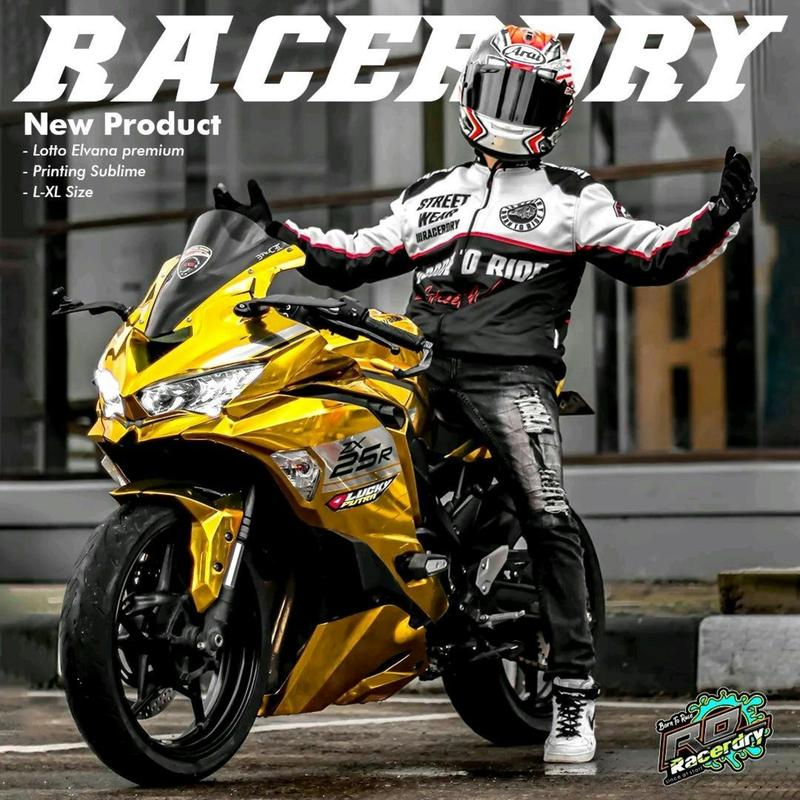 Jaket sunmori pria wanita motif terbaru panjang racing printing - Shop ...