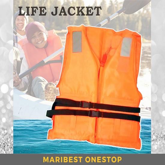 JAKET KESELAMATAN dengan Pemantul Cahaya & Wisel Saiz Bebas Dewasa ...