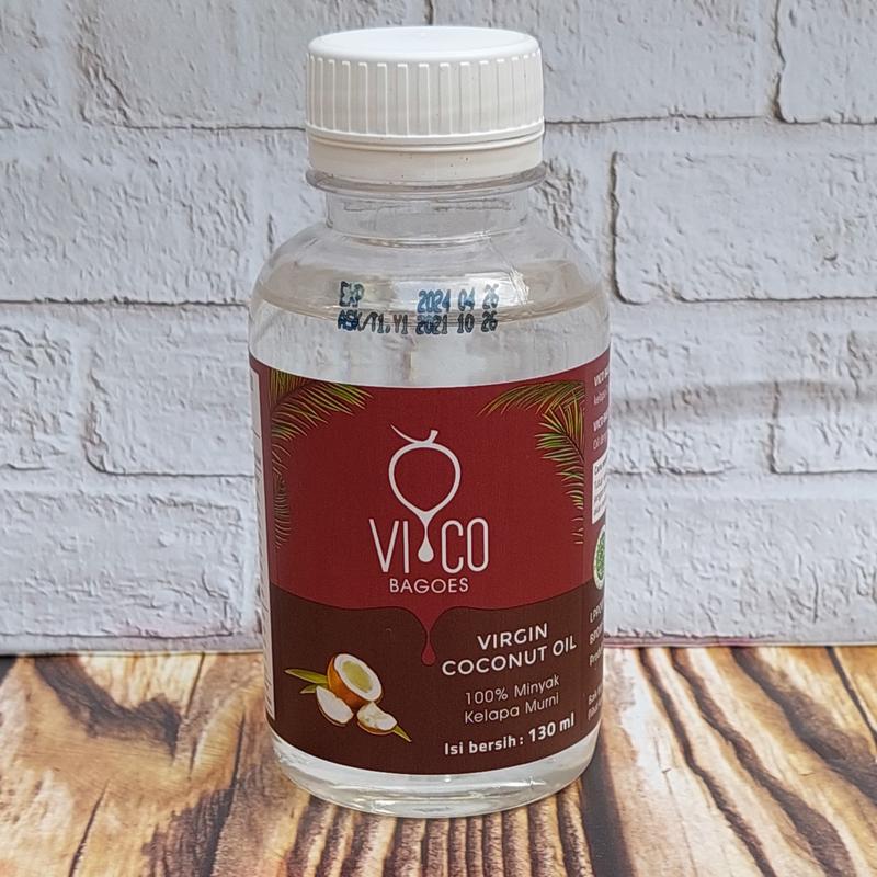 VCO - Vicobagoes Kemasan 130ml Botol Coconut - Shop | Tokopedia
