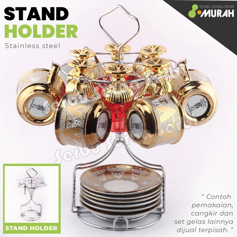 SERBU MURAH - STAND GELAS IMPORT STAND HOLDER CANGKIR - TEMPAT - Shop ...