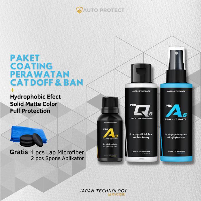 Jual Paket Matte | Pengkilap Body Motor Cat Doff/Matte Waterbased ...