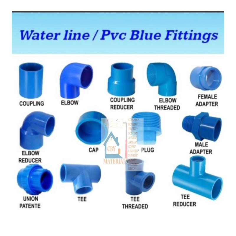 CCS PVC Blue Fittings Coupling/Elbow/Tee/Male Adaptor/Female - TikTok ...