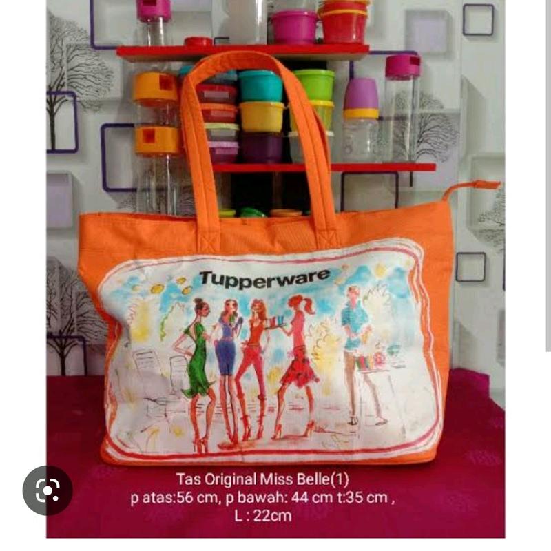 Tas Miss Bell Orange (1 )Tupperware - Shop | Tokopedia