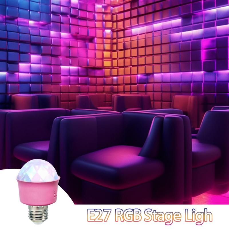 Rotating LED Strobe Bulb | Color Changing Stage Light | Reusable ...