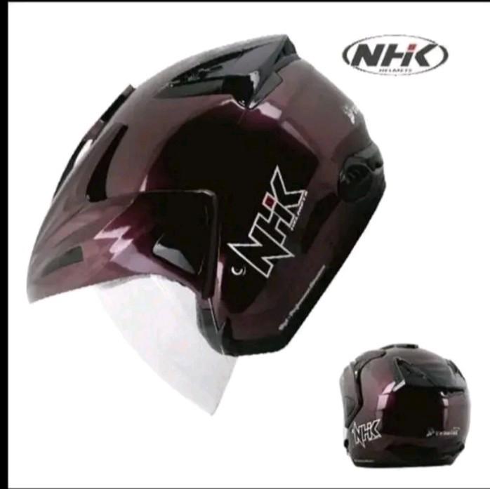 kaca helm nhk predator single visor(1kaca) vog turbo/caberk/shell ...