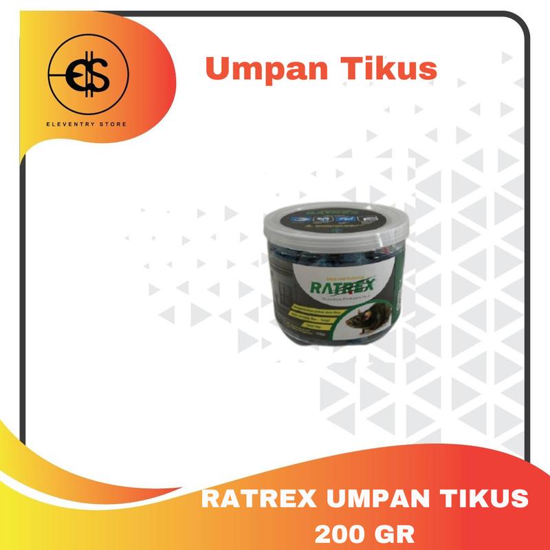 Umpan tikus - Ratrex 200 gr Mouse umpan tikus - Shop | Tokopedia