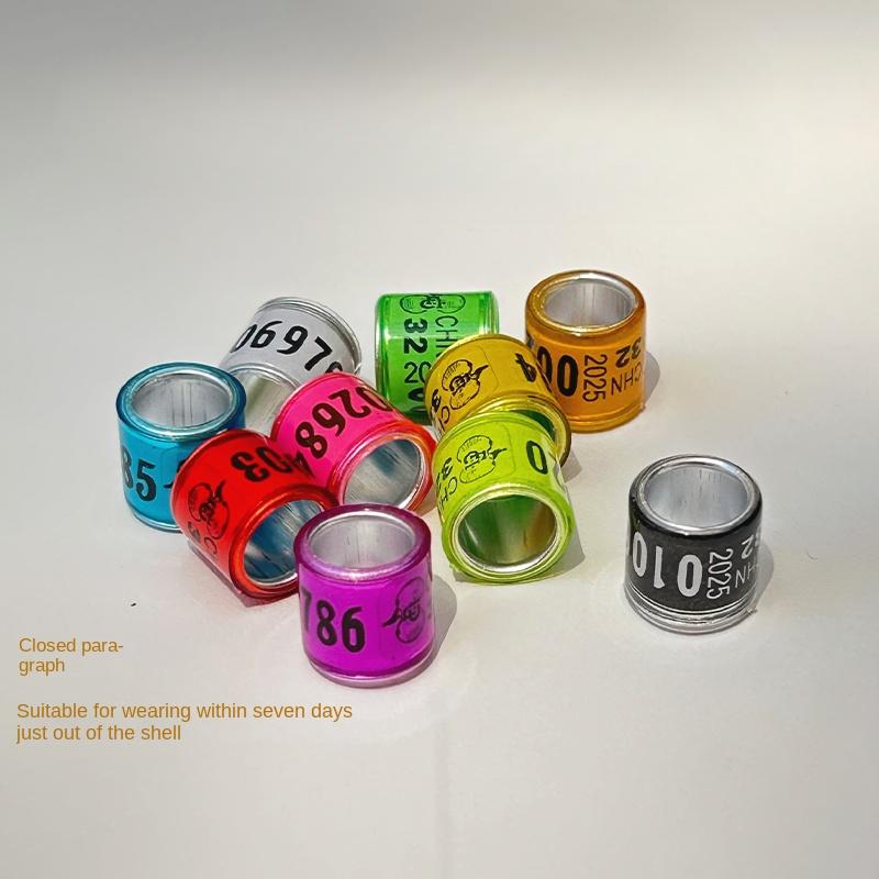 Pigeon foot ring 2025 new style pigeon foot ring homing pigeon ring ...