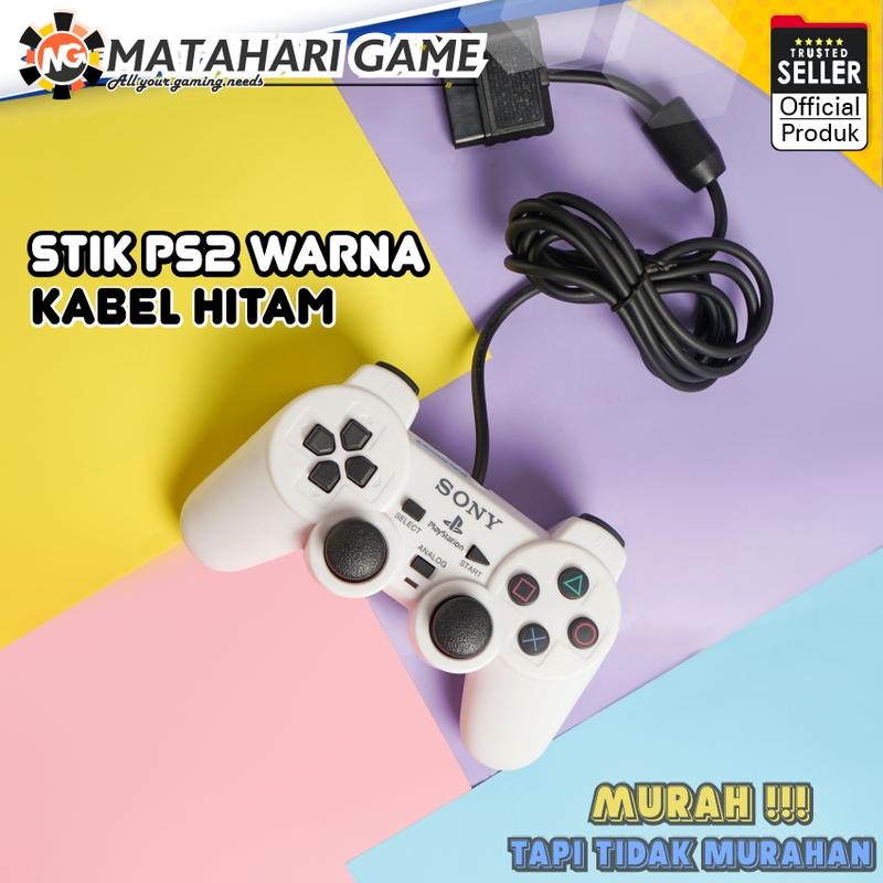 〖COD〗Stick Stik PS2 Playstation 2 Kualitas BEST Warna Putih - Shop ...