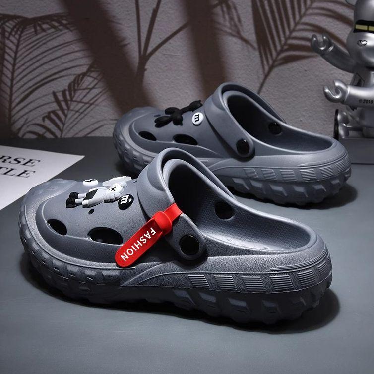 New Style Drooping Hole Shoes Summer Leisure Sports Eva Height - TikTok ...