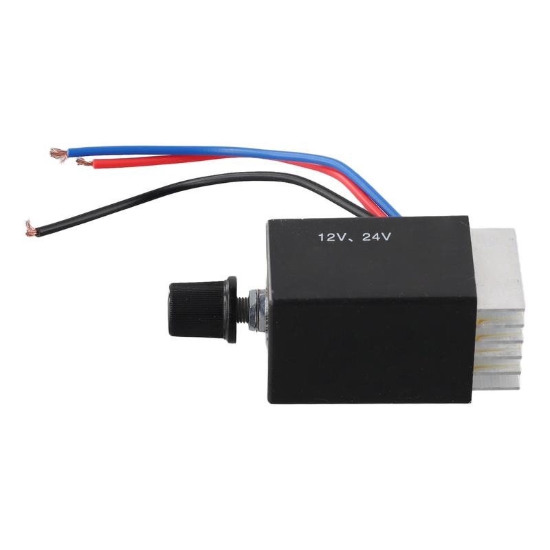 1PC Motor Speed Controller DC 12V 24V Electronic Stepless Speed ...