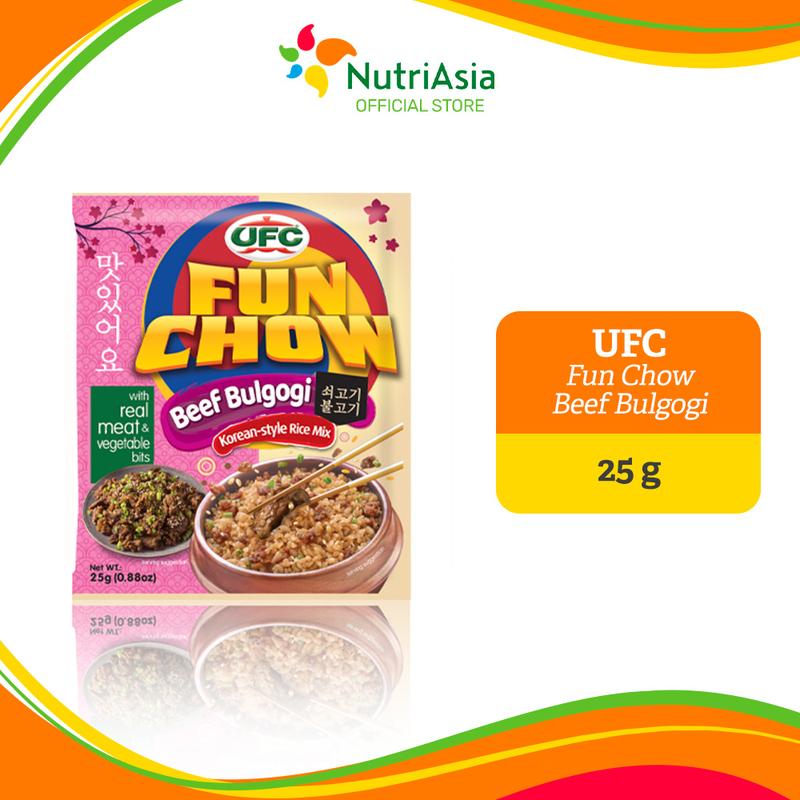 UFC Fun Chow Korean-Style Rice Mix Bulgogi 25g - TikTok Shop Philippines