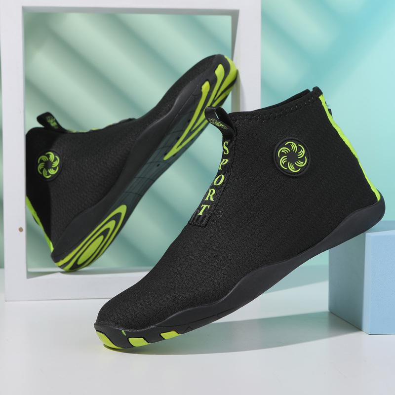 High-Top Diving Shoes and Boots Men's and Women's Cut-Proof Quick ...