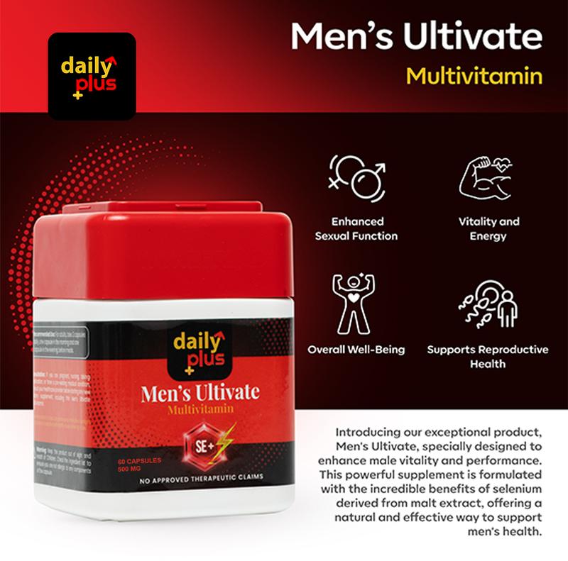 Daily Plus Men's Ultivate Multivitamin for MEN - TikTok Shop Philippines