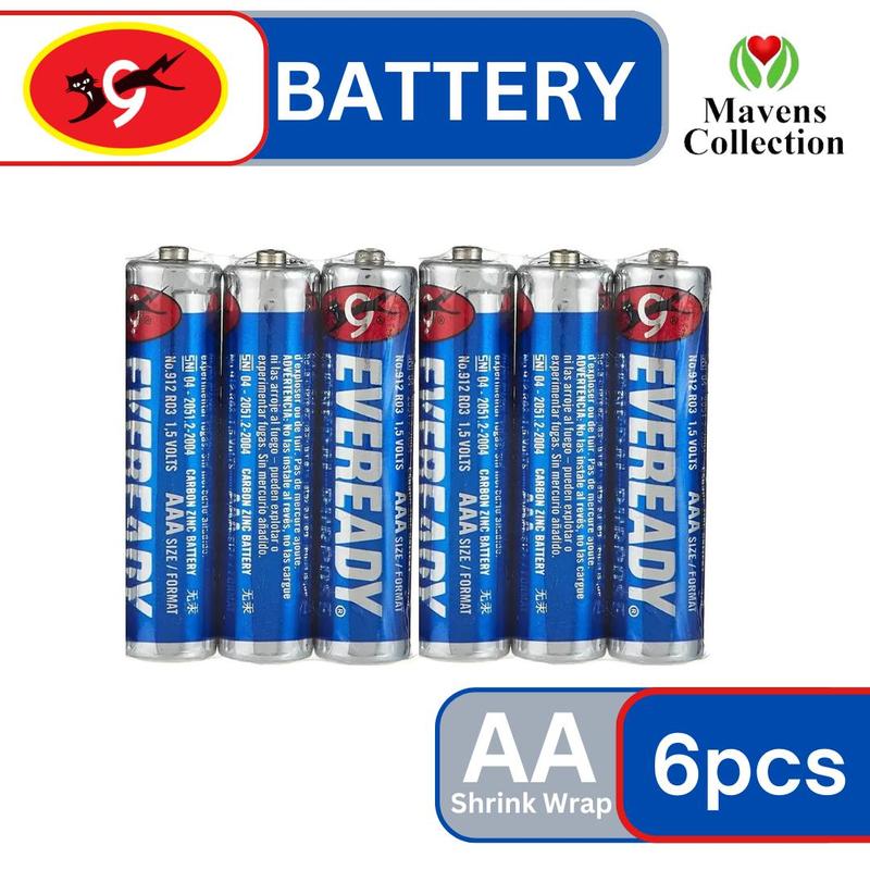 EVEREADY AA General Purpose Batteries BLUE Shrink Wrap (set of - TikTok ...