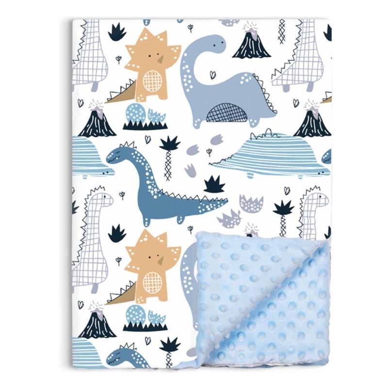 SHIL Soft Plush Raised Dot Baby Blanket Quilt Baby Swaddle Gift ...