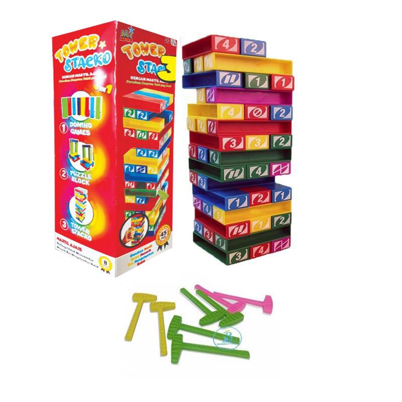 MAINAN STACKO FREE 8 PCS PALU / MAINAN ANAK STACKO FREE BUBBLE - Shop ...