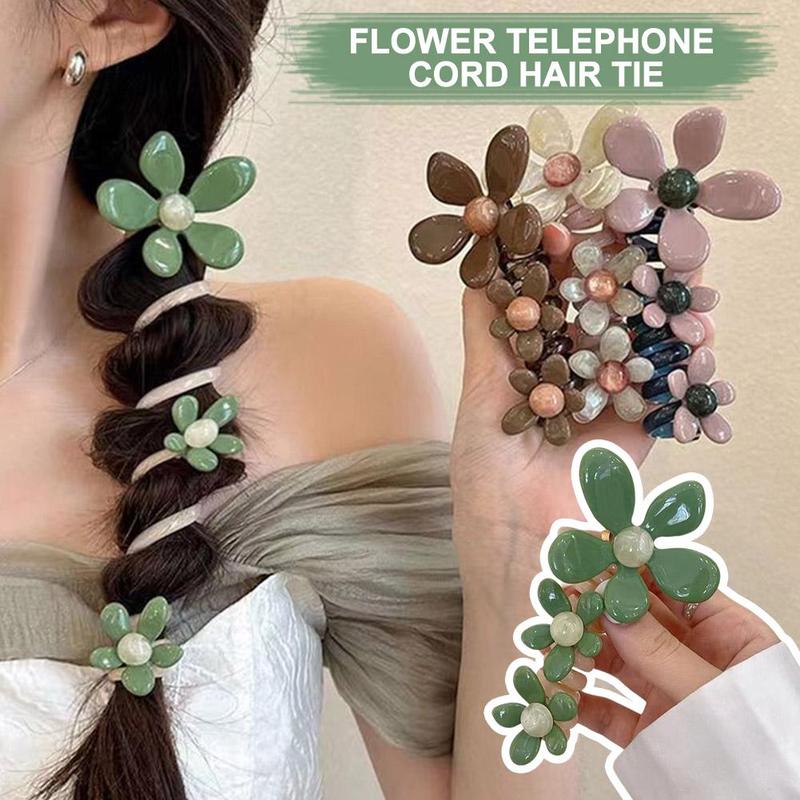 Ikat Rambut Garisan Telefon Bunga, Sangat Elegan, Ikat Rambu - TikTok ...