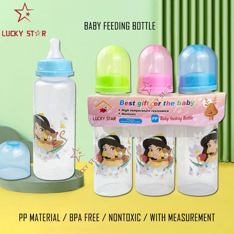 3PC Set Baby Feeding Bottle Food Grade PP Material High Temperature ...