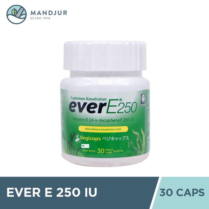 Jual Ever E 250 IU 30 Kapsul - Suplemen Vitamin E - Jakarta Pusat ...