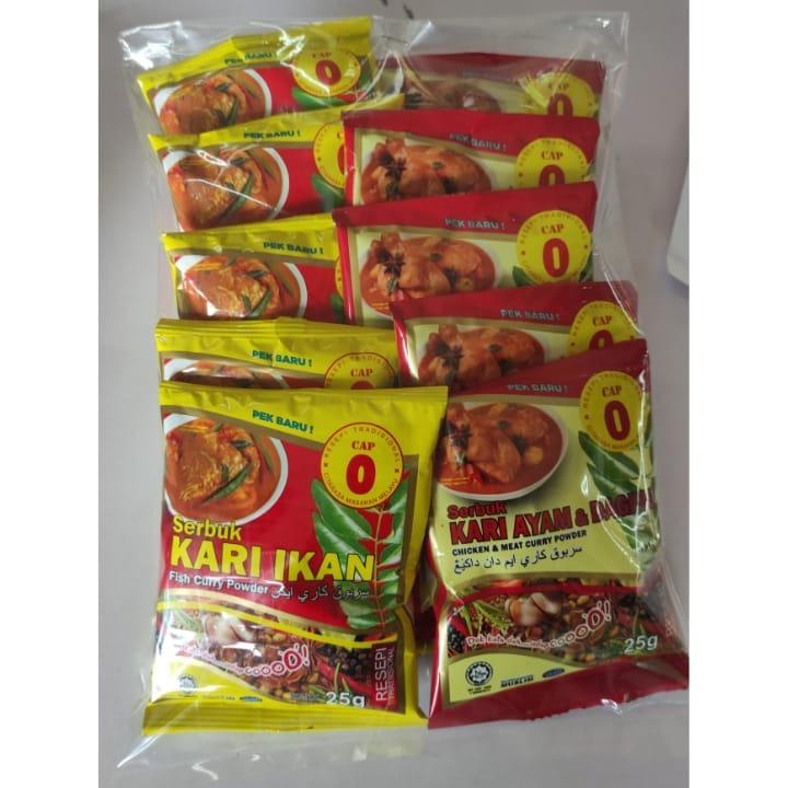 REMPAH CAP O (CAP O BUNDLE) 25 gram Cooking Kari - TikTok Shop Malaysia