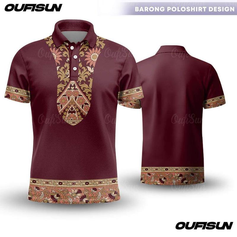 Modern Barong Ethnic Tribal Inspired Polo Shirt For Men Shor - TikTok ...