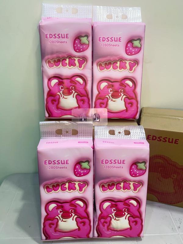 Edssue Soft Clean Air Cushion Paper Tissue 1280 Sheets 4 Ply - TikTok ...