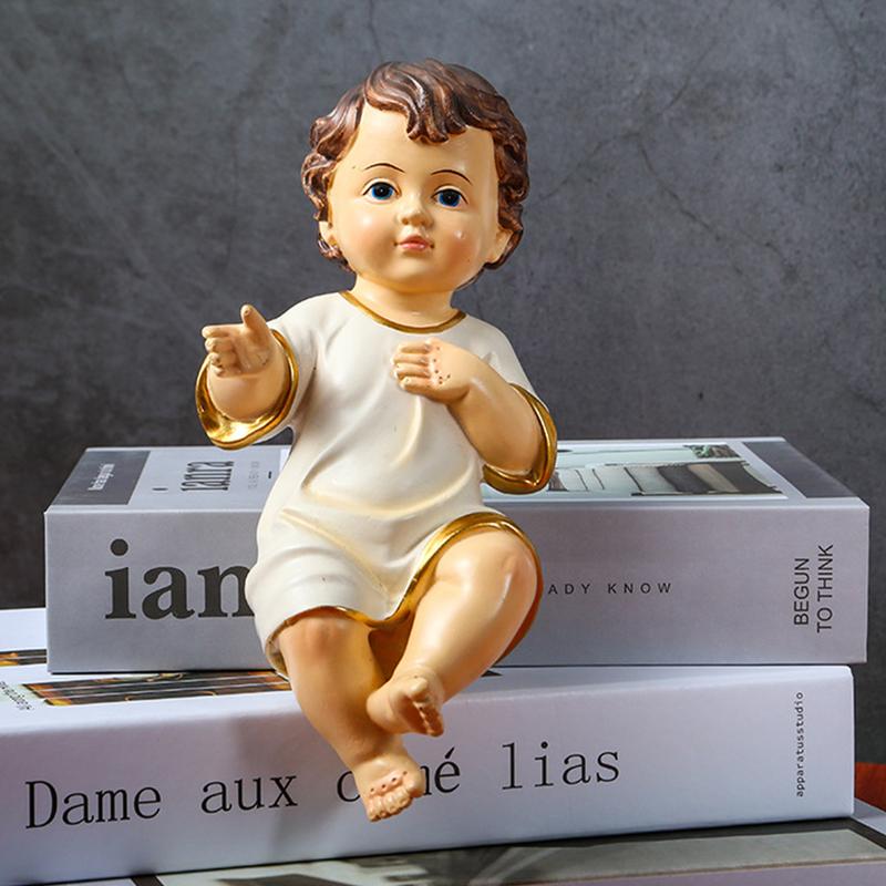 Religious Holy Child Ornament Home Decor Baby Jesus Doll Statue ...