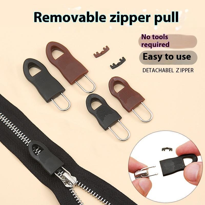 Alat Kepala Zip Gantian, 8pcs, Boleh Tanggal, Boleh Ditanggalkan ...