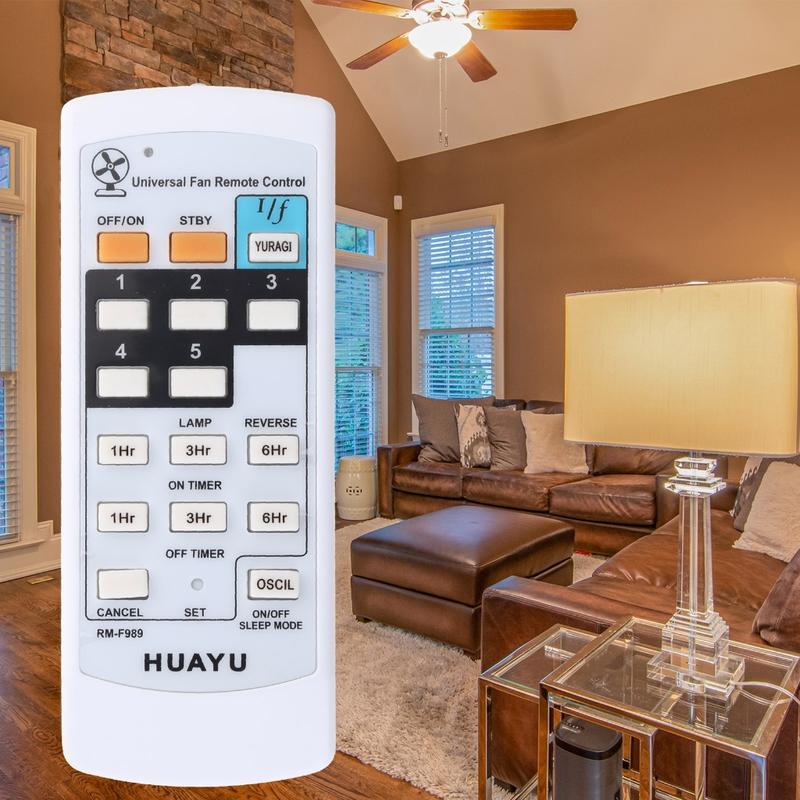 Upgrade Universal Fan Remote Control FAN-989V Wireless Fan Speed ...
