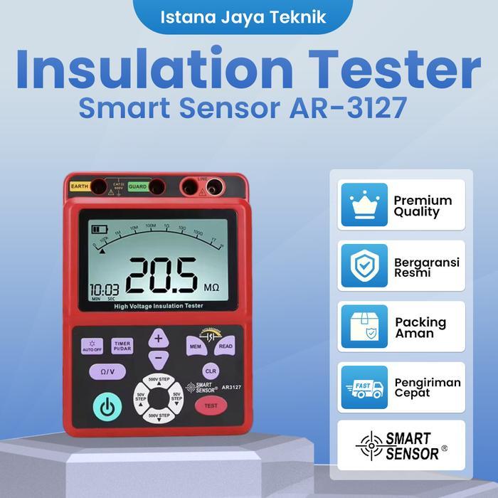 Jual Insulation Tester Smart Sensor AR3127 High Voltage Resistance ...