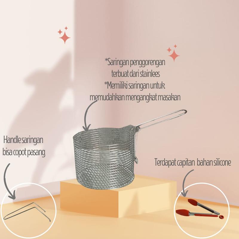 Supra Deep Fryer 20cm stainless - Shop | Tokopedia