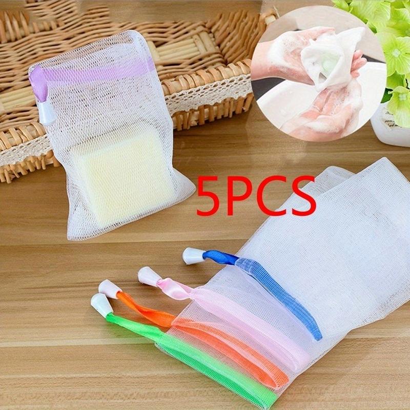 Jaring Sabun, 5PCS, Warna Baharu Rawak, Jaring Sabun Jaring Lepuh ...