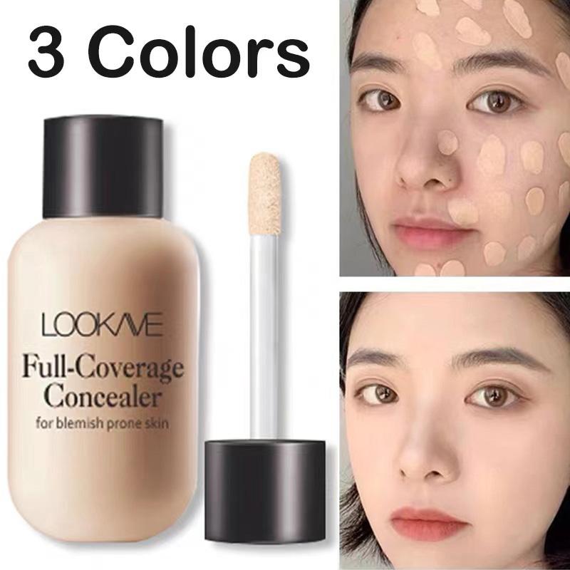 LOOKAVE Concealer Foundation Cream Face Concealer Eye Dark Circle ...