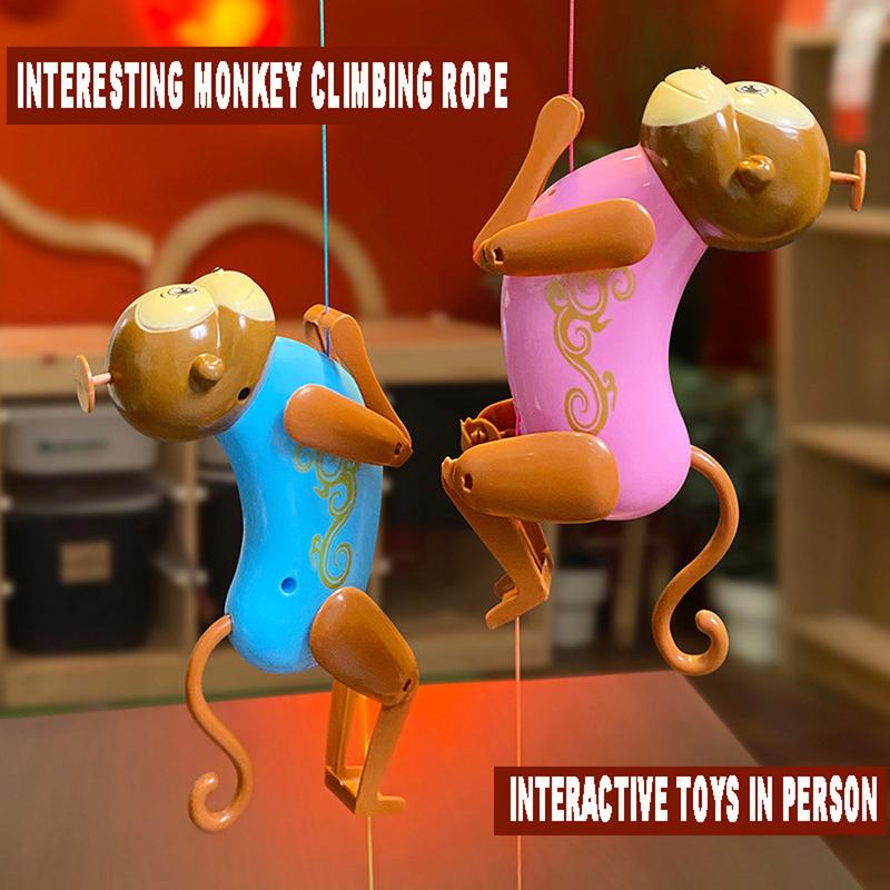 New Climbing Monkey Toy with Hook Rope Fun Interactive Kids Early ...