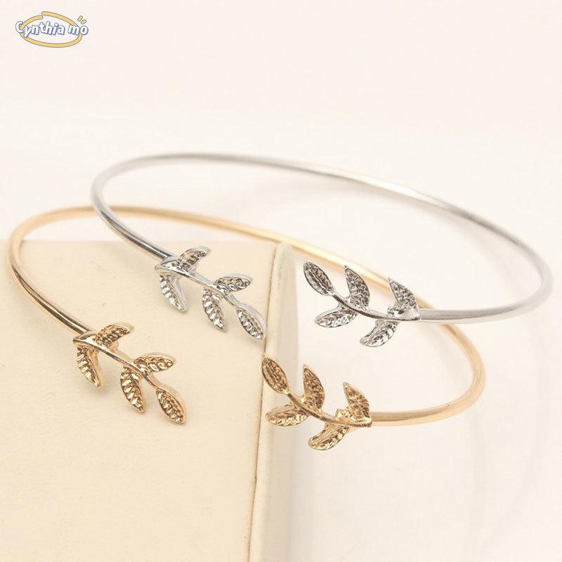【SBY】leaf bracelet open leaf bracelet - TikTok Shop Philippines