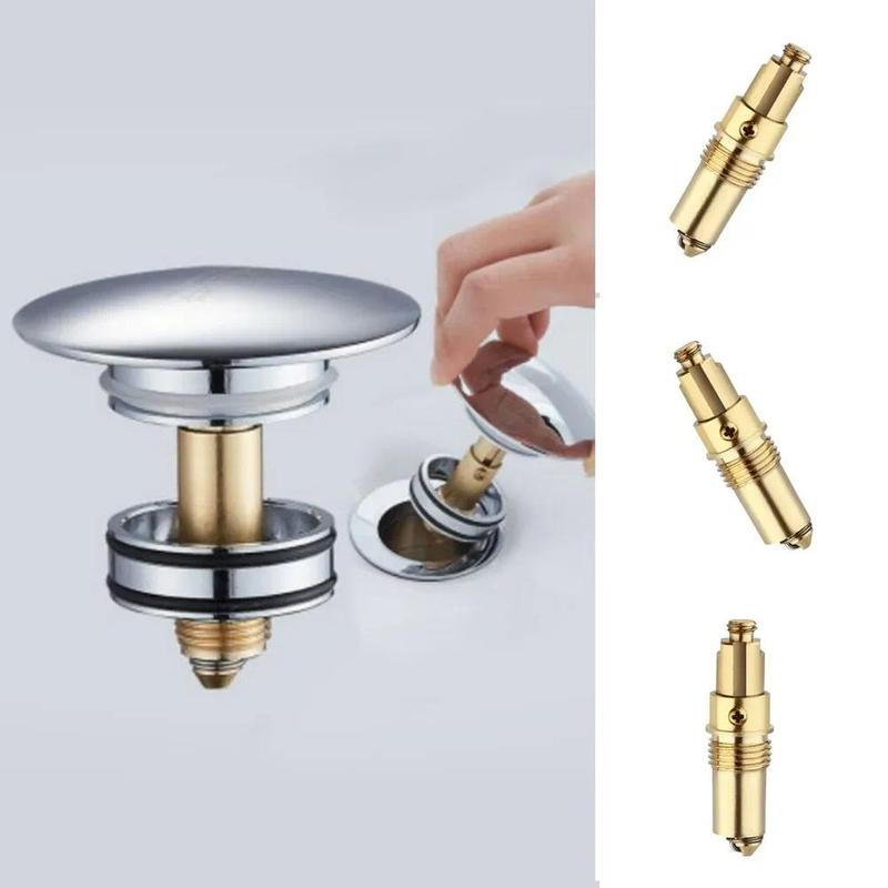 Basin Waste Easy Pop Up Click Clack Plug Bolt Spring Drains Accessories ...