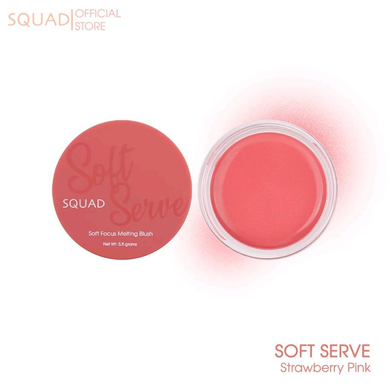 Soft Serve Cream Blush by Squad Cosmetics (soft focus meltin - TikTok ...