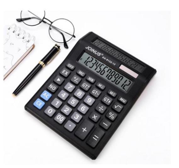 12-digit dual-screen display calculator, large-screen calculator ...